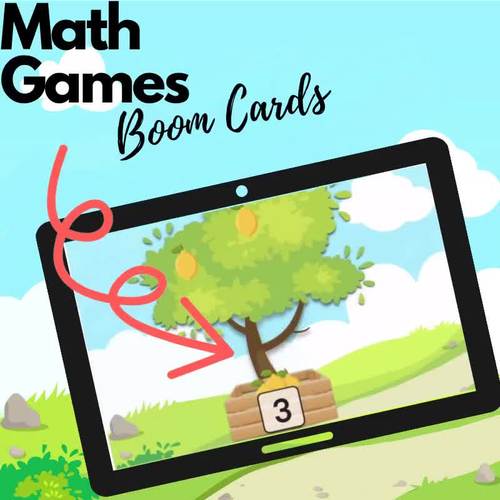 BOOM Cards | Counting to Ten | Distance Learning by Amanda Bandana