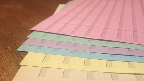 Modified French Ruled Paper (Seyes Ruled) with Shading by ...