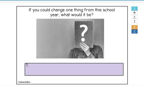 End of the Year Reflections Speech Boom Cards™ by Aimee Walton | TPT
