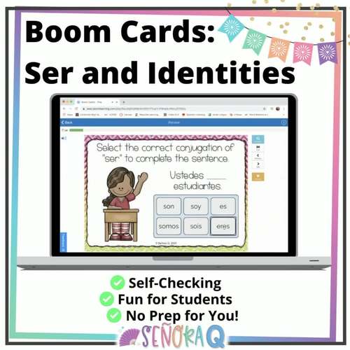 Ser and Identities Boom Cards by SenoraQ | TPT