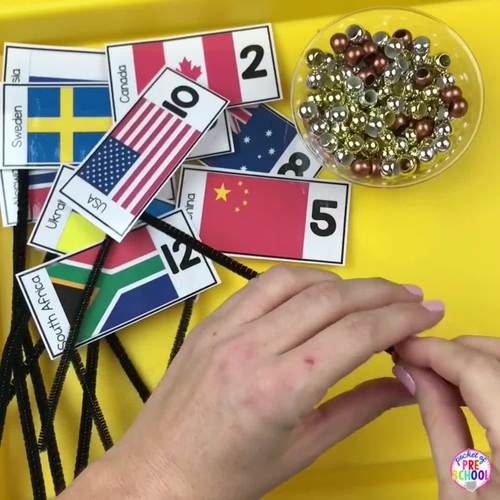 Winter Sports Games Math and Literacy Centers Preschool, Pre-K ...