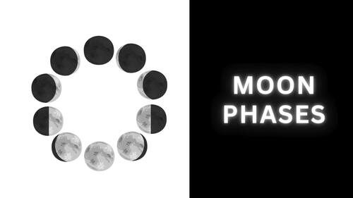 Moon Phase Posters & Science Flashcards - Mid-Autumn Festival Activities