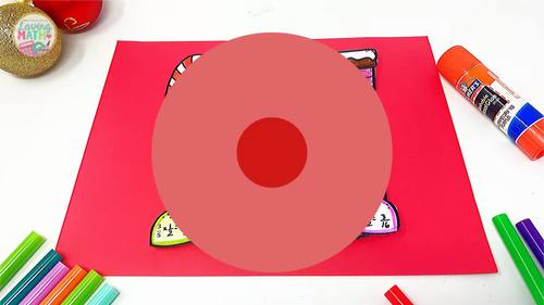 Multiplying Fractions Craft | Winter and Christmas Math Craft by Loving ...