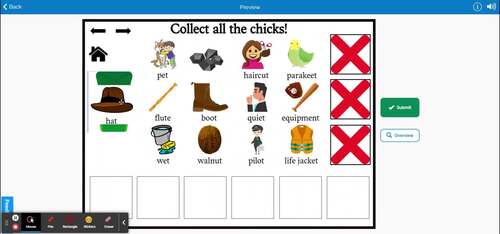 Spring Artic Game: Collect the Chicks - early developing sounds BOOM Card™