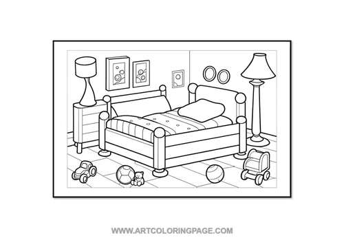 Spark Creativity with Baby Room Coloring Book for Kids Vol 5 | TPT