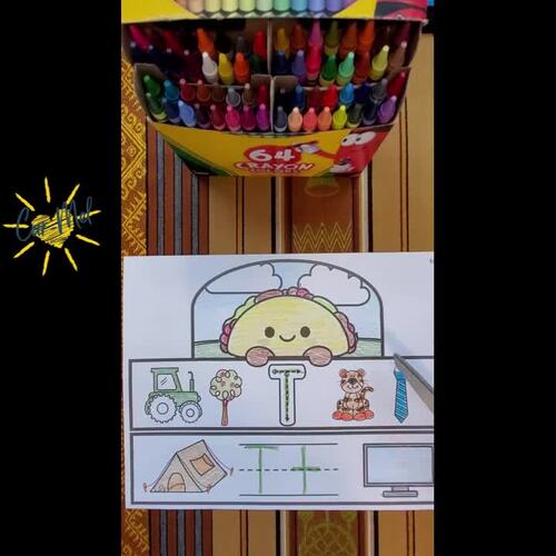 Alphabet Crowns / Hats: Uppercase letters (31 crowns) by Car-Mel Learning