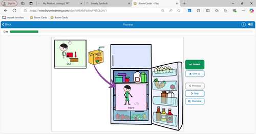 Core Word of the Week: PUT Printable & Digital Activities by Petite ...