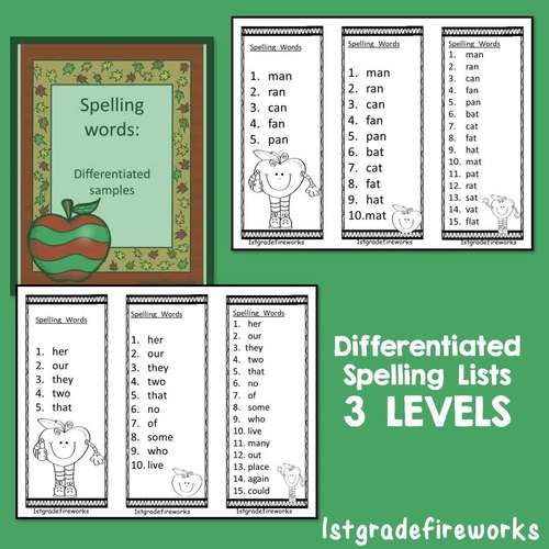 Back to School Word Work - UPDATED by 1stgradefireworks | TPT