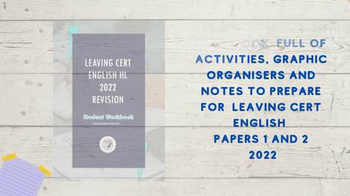 Leaving Cert Revision Student Workbook English Paper 1 and Paper 2 2022