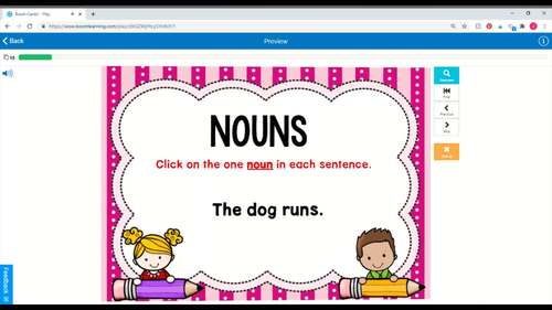What Is a Pal: Nouns BOOM Cards | Journeys First Grade Lesson 1 | TPT