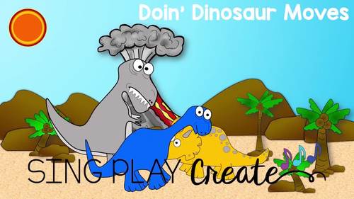 Dinosaur Action Movement Activity Song: &quot;Doin&#039; Dinosaur Moves&quot; Mini ...