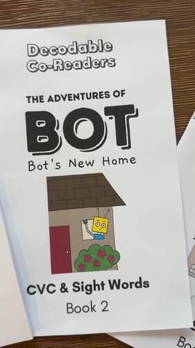 Take-Home Decodable Co-Readers for Early Readers (CVC Words) | TPT