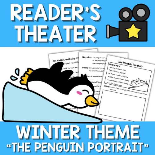 Winter Reader's Theater Activity | Reading Fluency Practice | Penguin ...