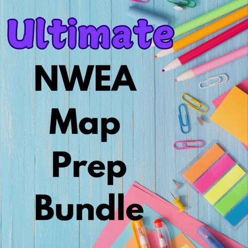 NWEA MAP Prep Review K-1 Complete Collection - Comprehensive Test ...