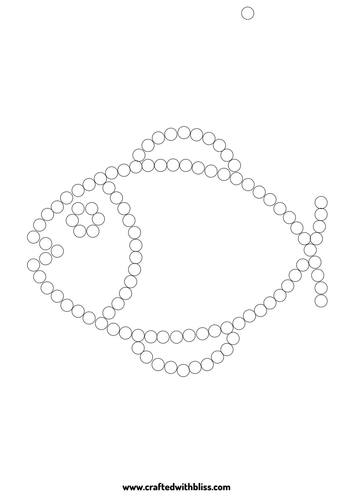 Under the Sea Q-TIP Painting for kids, Under the Sea Q-TIP Fine Motor ...