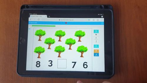 Counting Trees BOOM CARDS™ by Autism Journey - Angie S | TPT