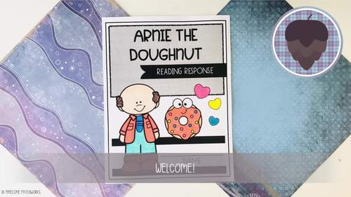 Arnie the Doughnut Book Companion Reading Response Unit for 1st 2nd and ...
