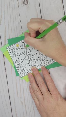 Spanish jigsaw puzzle & maze for Weather & Dates by The Spanish Brew