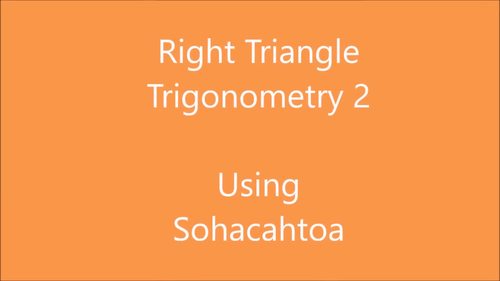Missing sides sohcahtoa | TPT