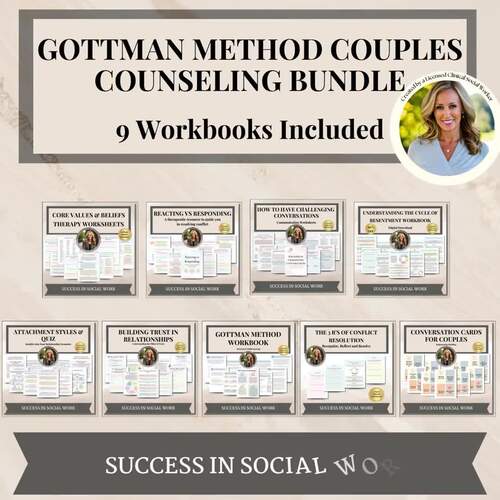 Gottman Method Couples Counseling Bundle,Couples Counseling ...