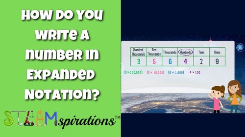How do you Write a Number in Expanded Notation? by STEAMspirations