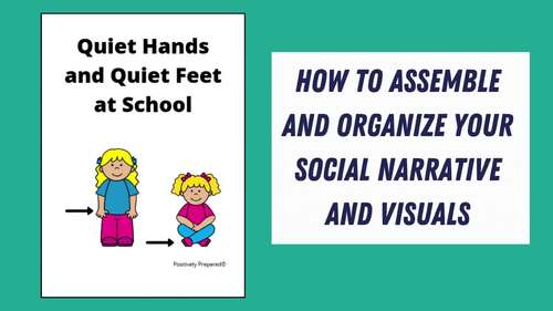 Quiet Hands and Quiet Feet - featuring a girl character by Positively ...