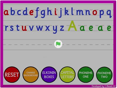 Interactive Magnetic Board Software for teaching phonics, spelling and ...