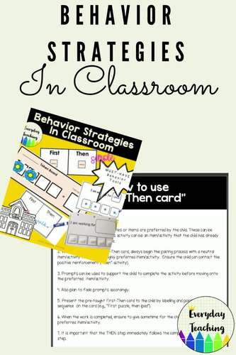 Behavior Strategies in Autism Classroom by Everyday Teaching Autism ...