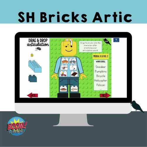 SH Building Bricks Boom™ Cards, Printable Articulation Worksheets ...