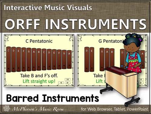 Orff Instruments Interactive Music Visuals for Barred Musical ...