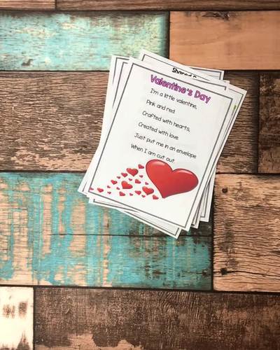 Valentine's Day Poem of the Week with Phonics Lessons | Shared Reading
