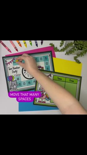 Teen Numbers Activity | Representing Numbers Using Place Value Math ...