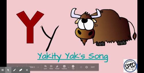 Letters Alphabet Interactive Slides | Digital Presentations | TPT