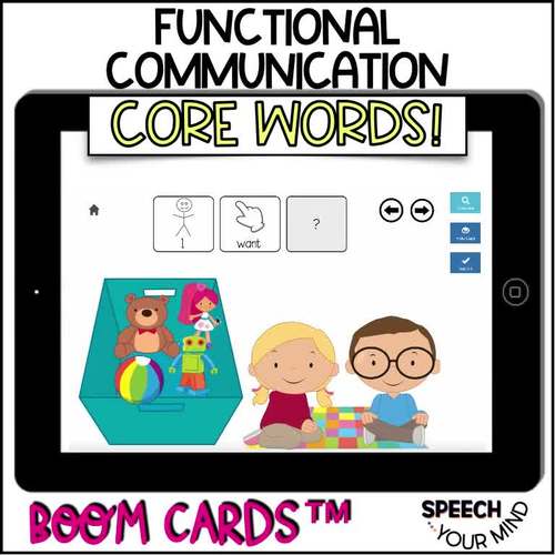 Functional Communication Boom Cards™ Bundle | Communicative Intents ...