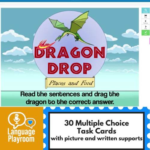 Dragon Language Game - Speech Therapy Reading and Deductive Reasoning ...