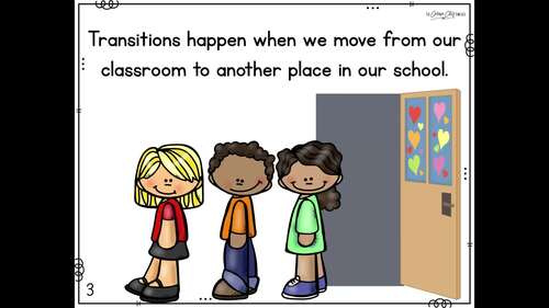 Transitions Social Story: Making Positive Choices During School Transitions