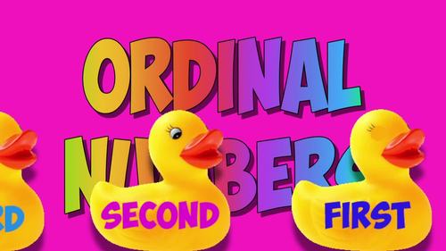 Ordinal Numbers Song by Mr Rs Songs for Teachers | TPT