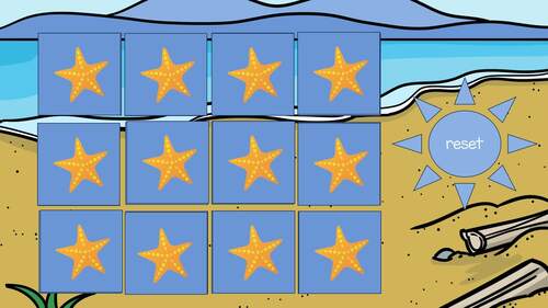 A CVC Words Memory Game| Interactive Powerpoint Game | TPT