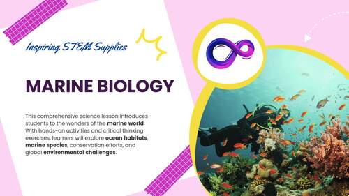 Marine Biology Workbook & Activities | Ocean Life | A Comprehensive Lesson