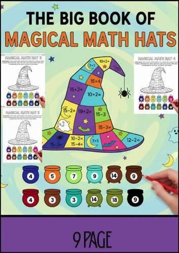 halloween- Inequalities Flash Cards Math Worksheet by FUN Teaching Garden