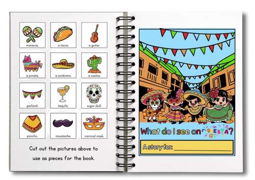 Hispanic Heritage Fiesta Interactive Adapted Book | Autism-Special ...