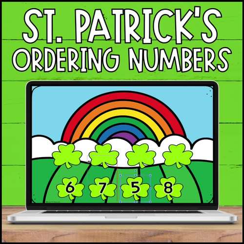 St. Patrick's Day Ordering Numbers for Google Slides™ by Rhody Girl ...