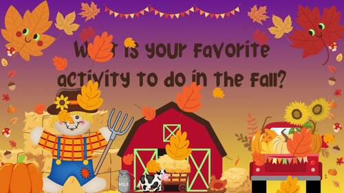 Daily Attendance Questions~Holiday Version by Mrs. Kingery | TPT