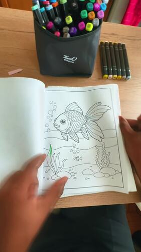 Time for Animals: A Wild Coloring Adventure for Kids! by Color and Spark