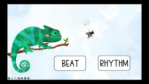 Beat vs. Rhythm Listening Game | Interactive Music Game PowerPoint