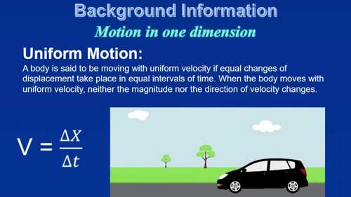 1D Kinematics - Free Fall Motion - Guided-Inquiry lab and activity