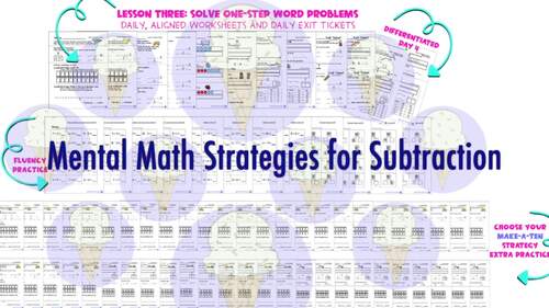 3: 2nd Grade: One-Step Word Problems by The Mint Chip Teacher | TPT