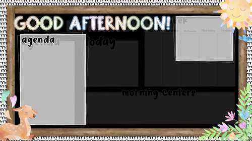 EDITABLE April (Spring) Daily PowerPoint Slides AND Google Slides