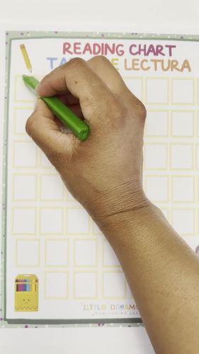 Bilingual Summer Reading Chart by Little Dreamers Publishing | TPT