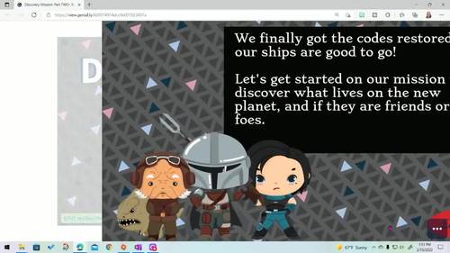 Discovery Mission Part 2: Skips and steps; Whole and half steps ...